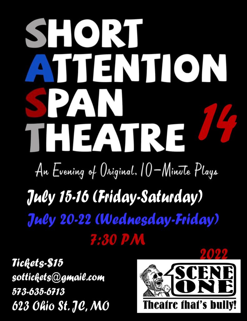 SAST 14 UPDATE! (New Opening Night) - Scene One Theatre - Theatre That ...